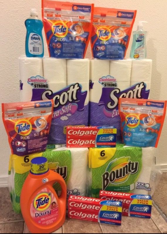 NEW BUNDLE*** TIDE Pods, Toothpaste, Bounty, SCOTT & many MORE for Sale ...