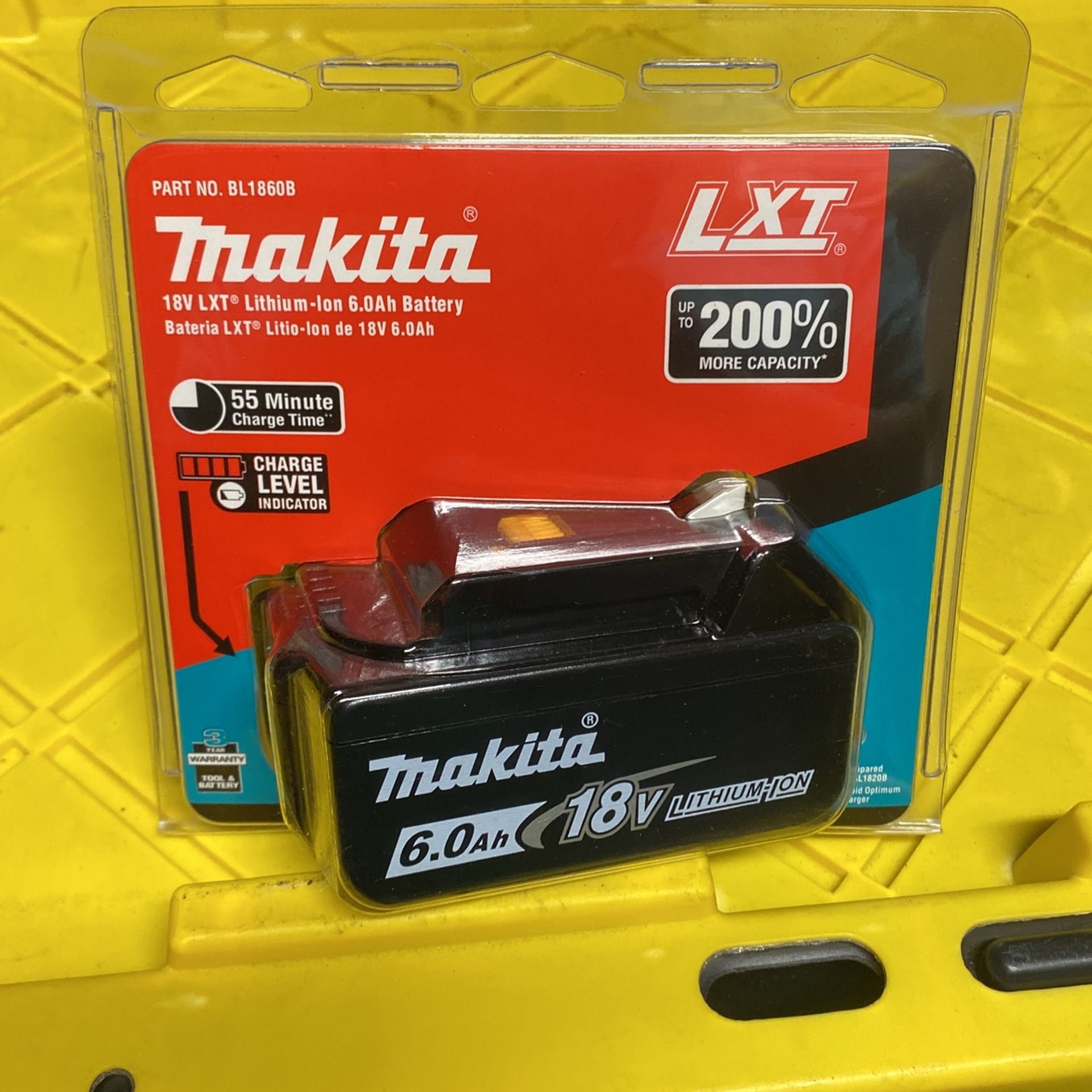 Makita 18 V LXT Lithium-lon 6.0Ah Battery New for Sale in Chula Vista ...
