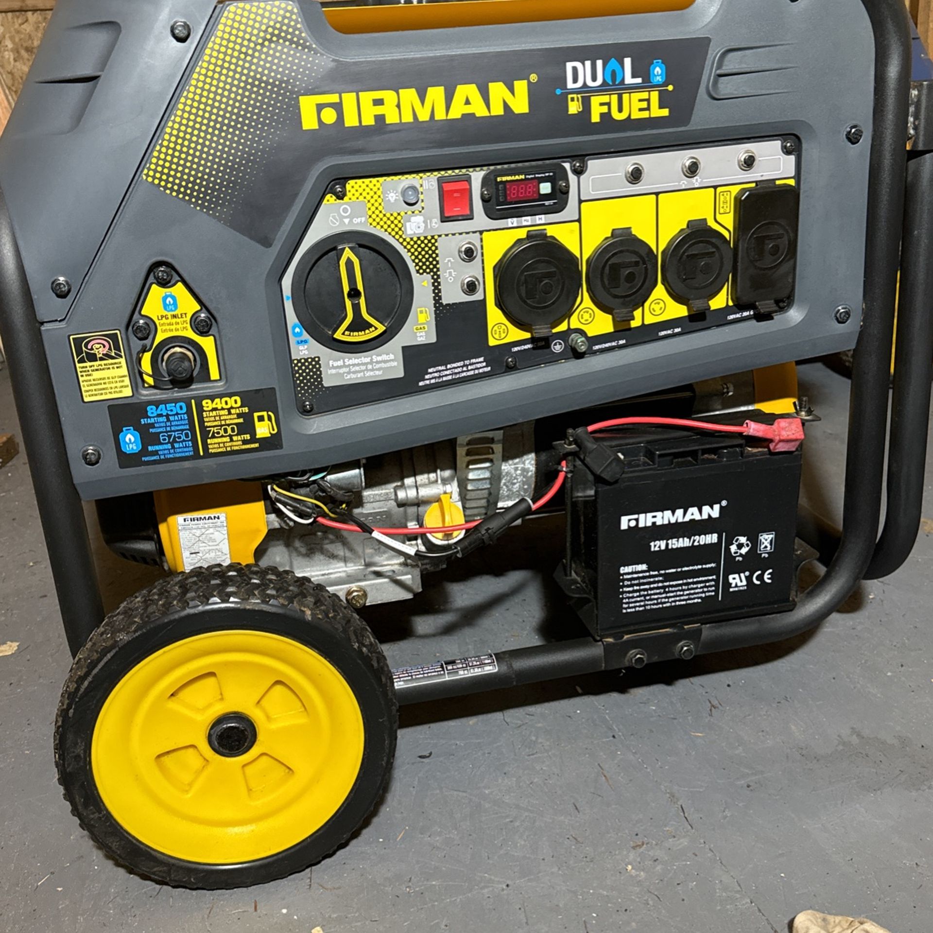 Firman Hybird 7500-Watt Portable Generator for Sale in Gig Harbor, WA ...