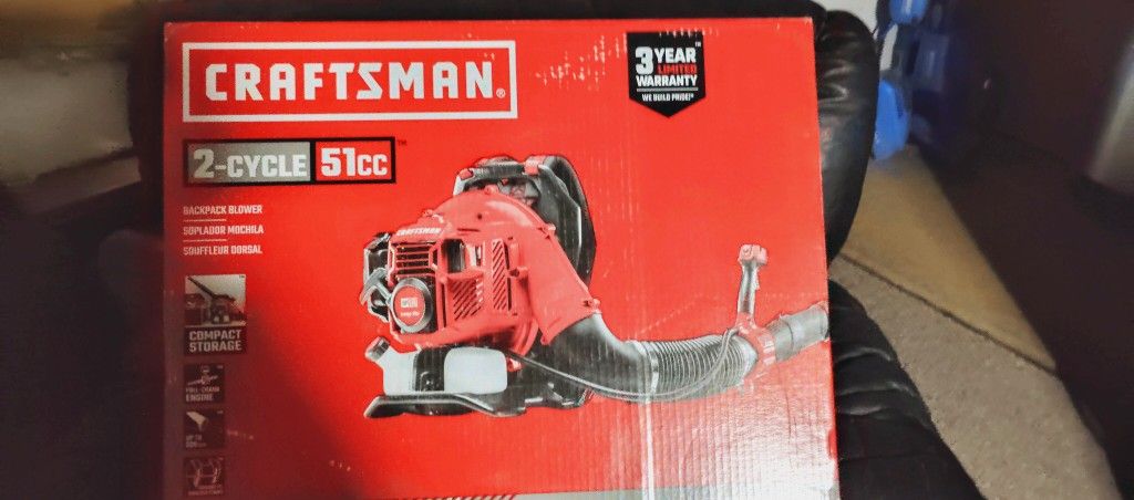 Craftsman Back Pack Blower for Sale in Puyallup, WA - OfferUp
