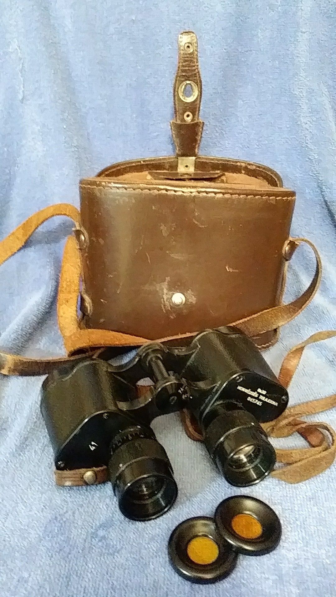 BINOCULARS WWII World War 2 Honvedseg Tulajdona Hungarian Army 8x30 ...