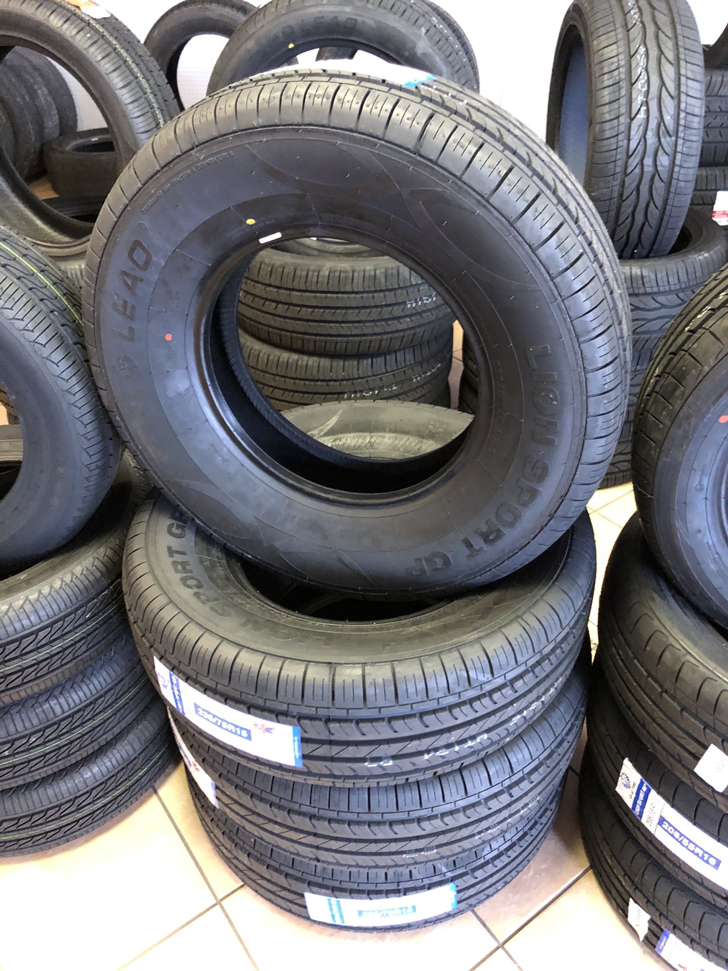 4 NEW 235 75 R 15 Lionsport All Season tire’s for $340 installed and ...