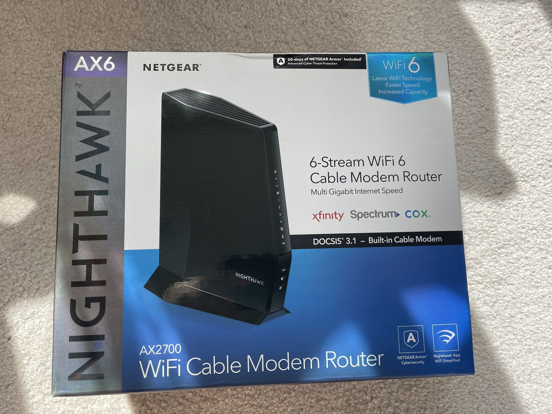 NETGEAR - Nighthawk Combo Router AX2700 WiFi 6 for Sale in Portland, OR ...