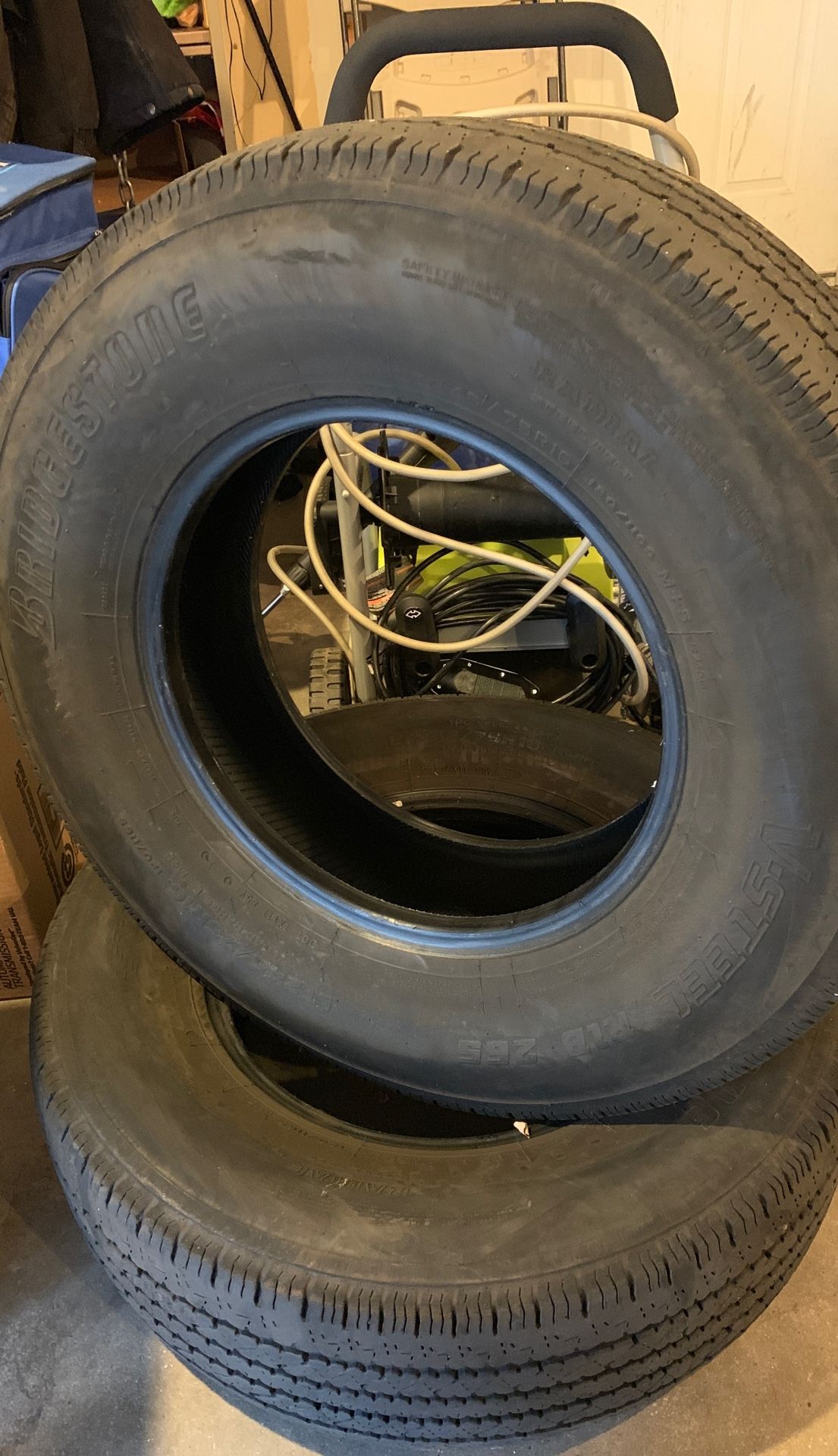 Bridgestone V-Steel radial 245 75 r16 tires for Sale in Waterbury, CT ...