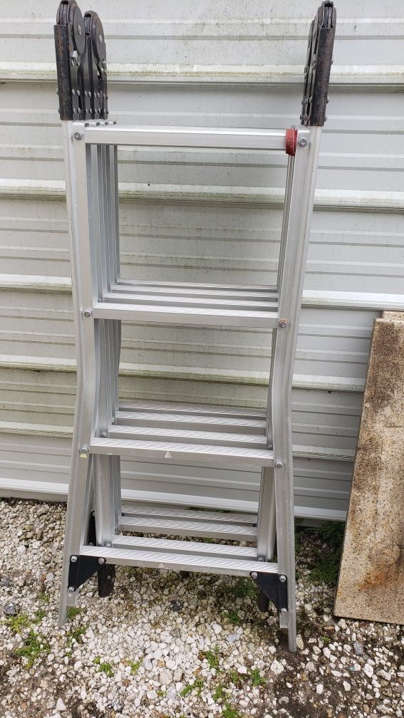 Westway Adjustable Multi Fold Ladder for Sale in Plant City, FL - OfferUp