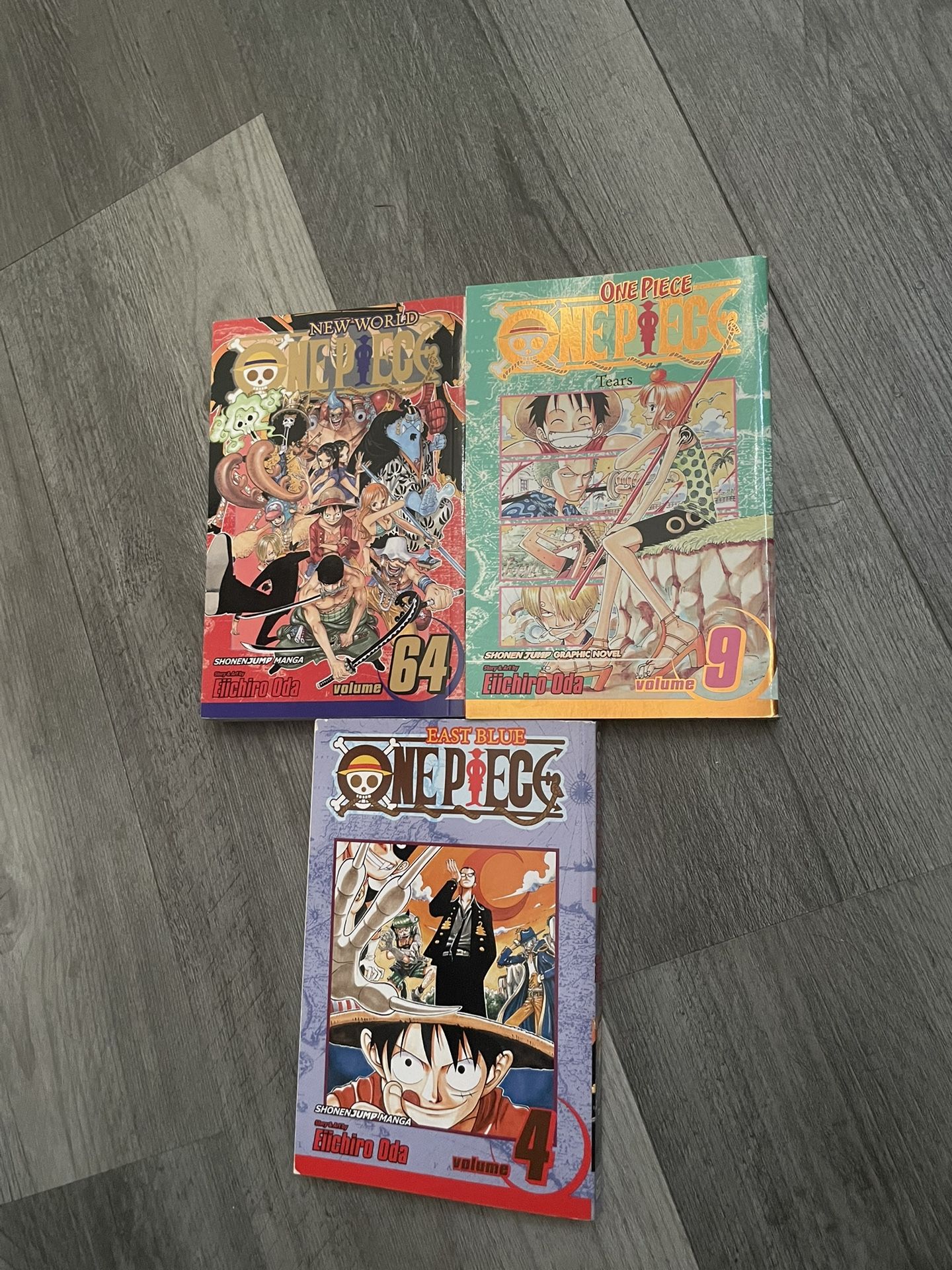 One Piece (Eiichiro Oda) Volume 4, 9, & 64 for Sale in Downey, CA - OfferUp