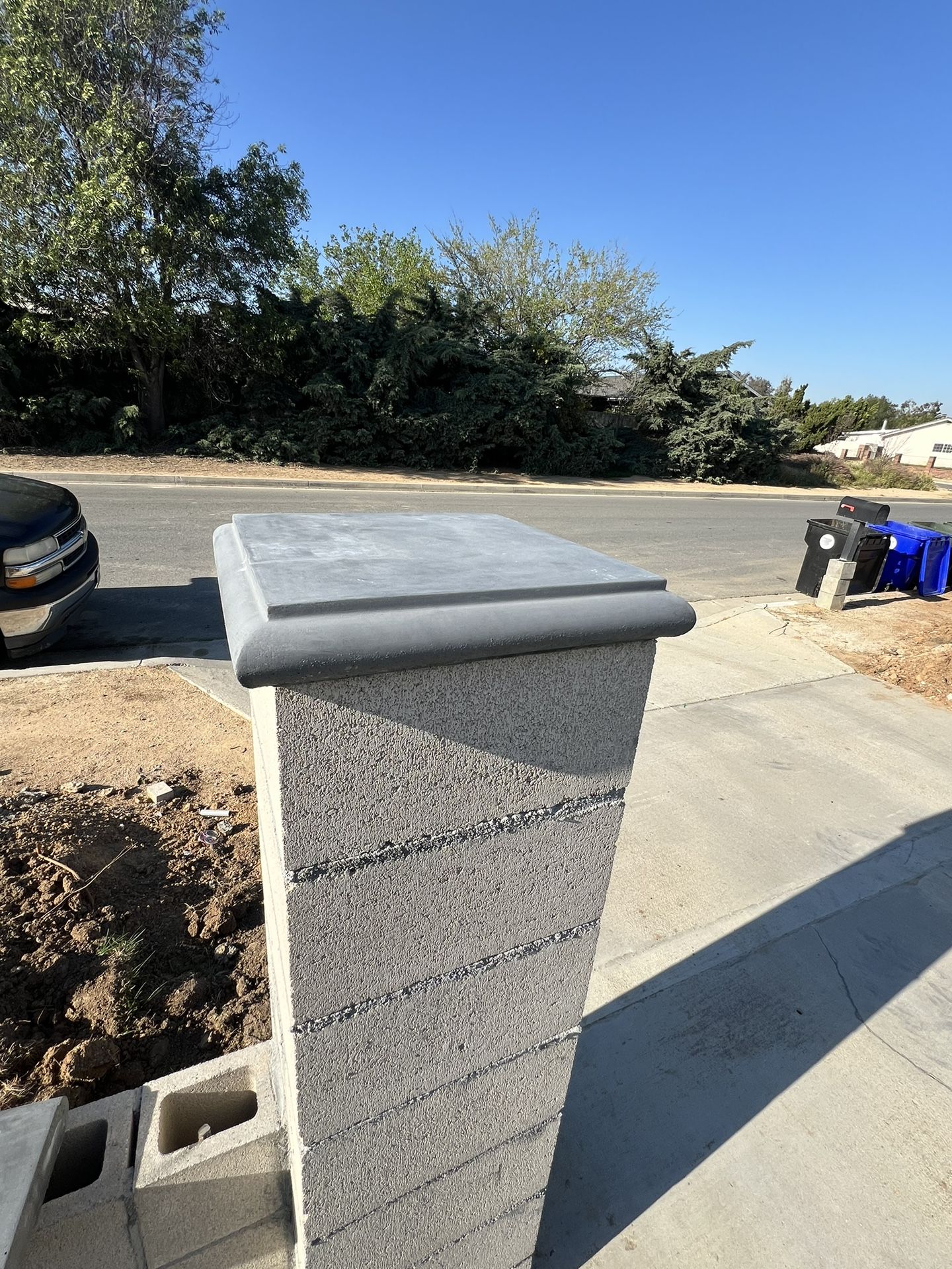 Precast Caps Base 16”x 16” And 8” Wall Caps for Sale in Jurupa Valley ...