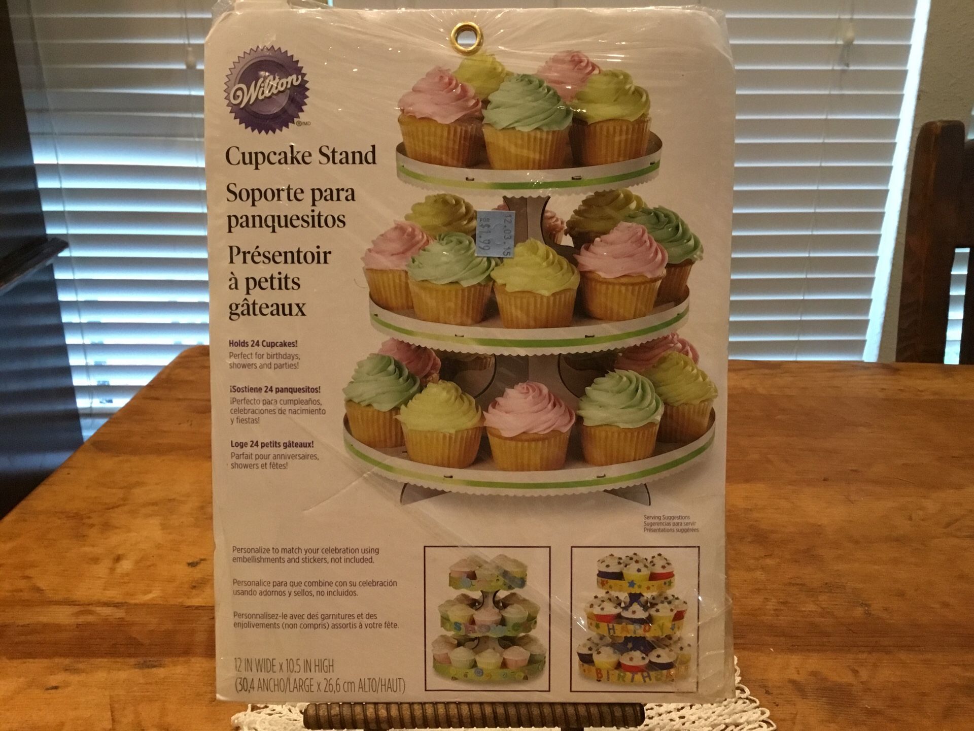 Large Cardboard Cupcake Stand