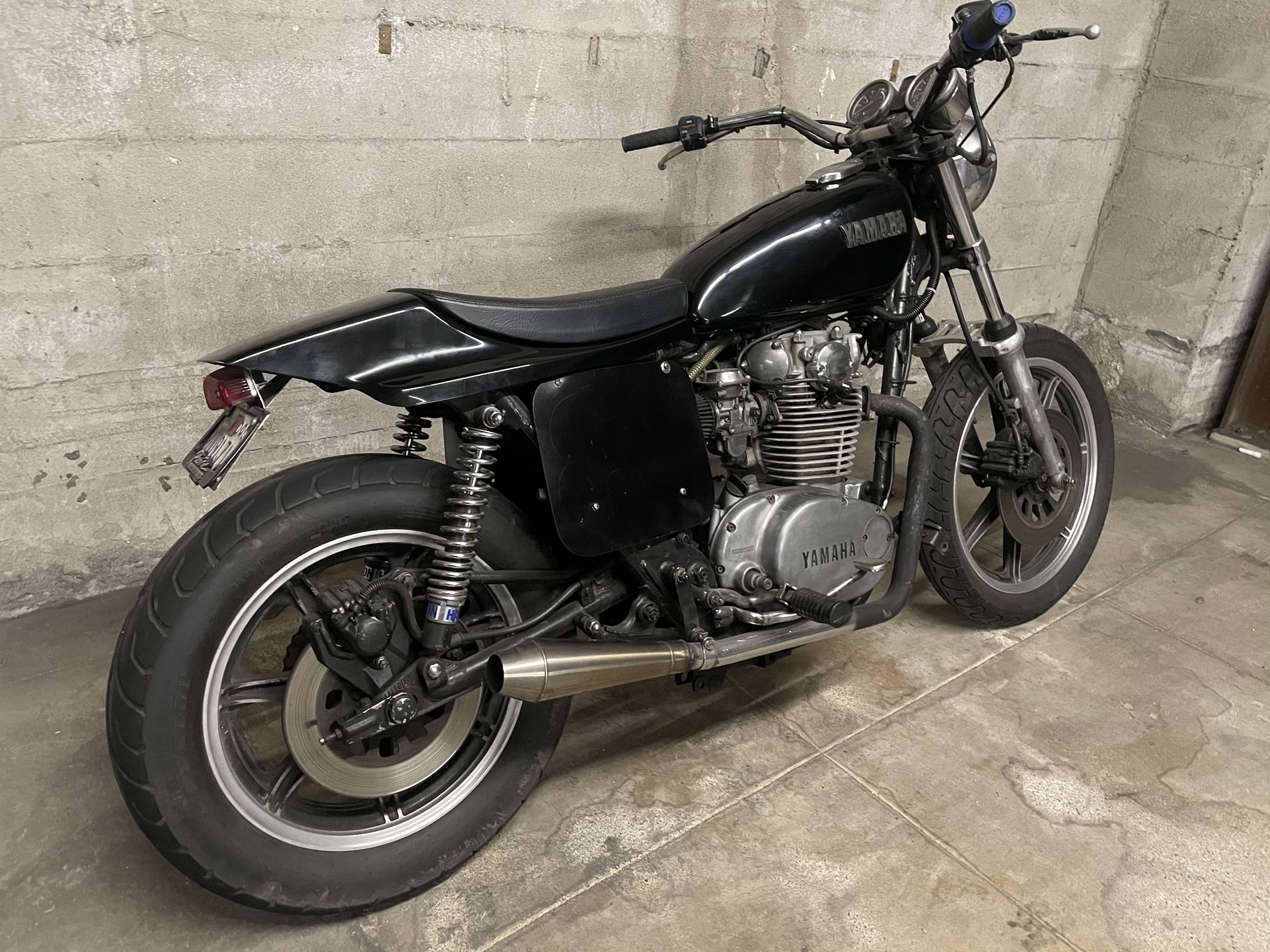 Yamaha Xs650 Bratstyle Bobber