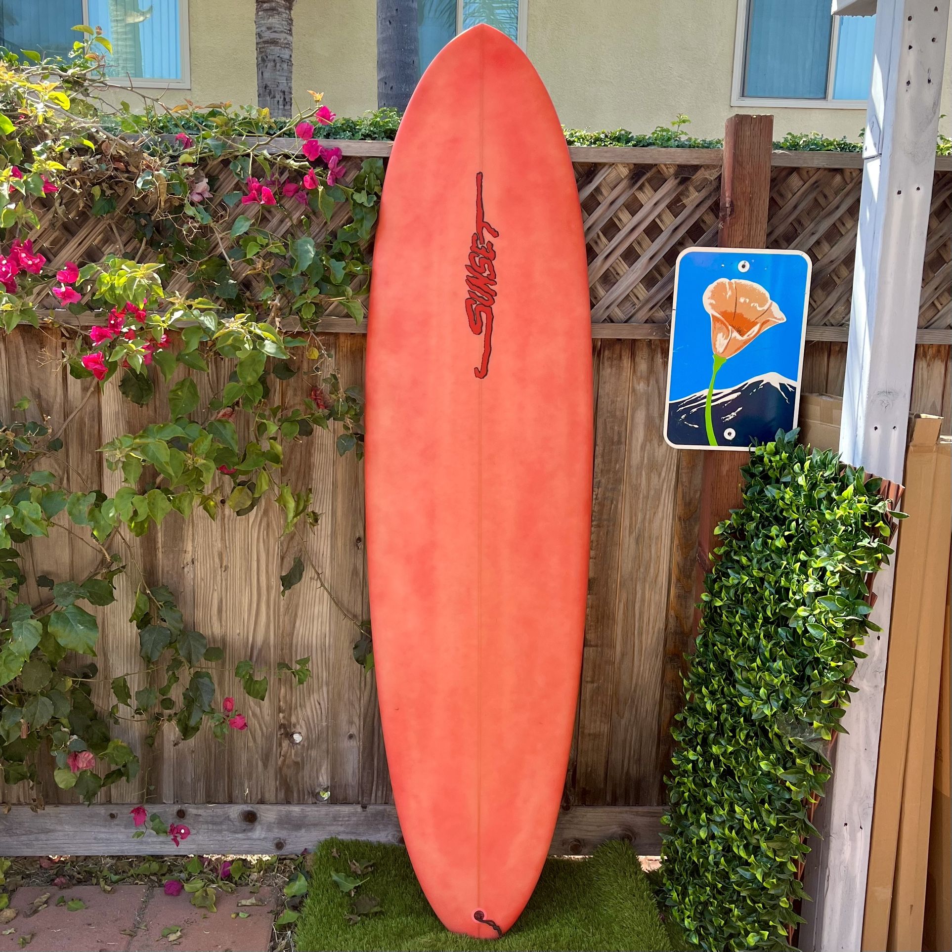 6’10 Sunset Midlength Surfboard Egg Surf Board Mid Length (not ...