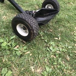 Homemade Mower Sulky