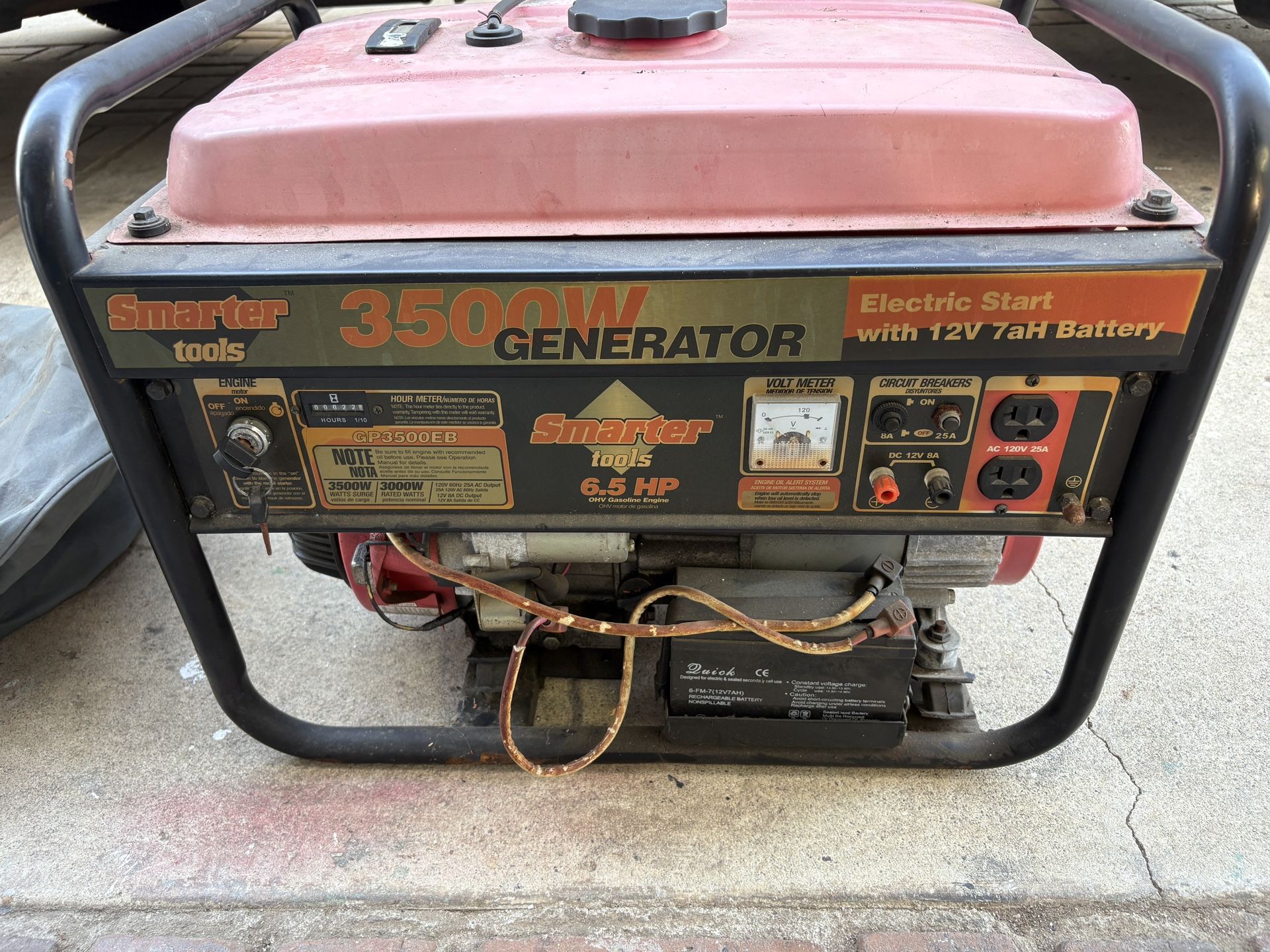 Smarter Tools 3500 Watt Gas Generator for Sale in La Verne, CA - OfferUp