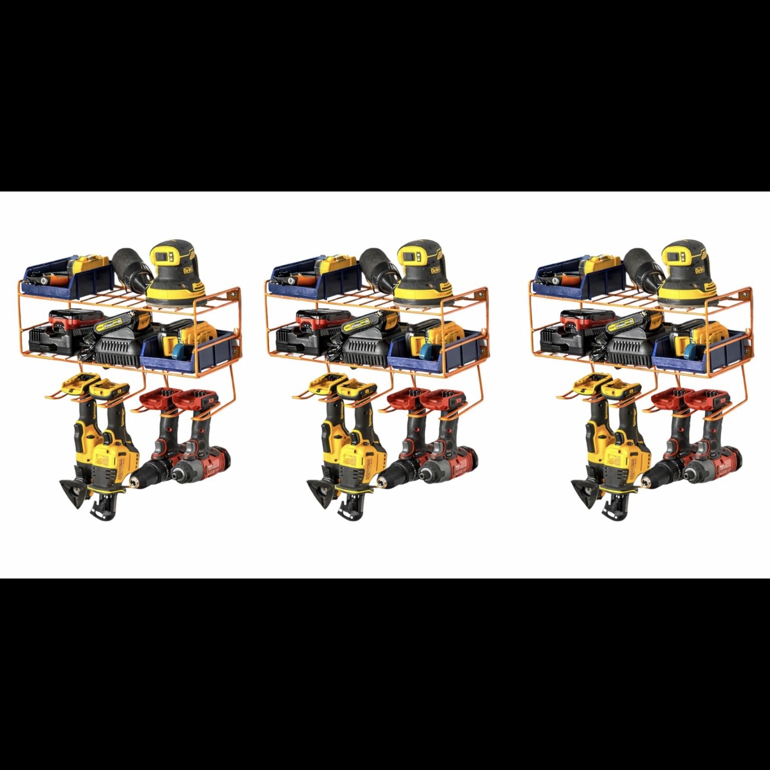 3X Cordless Drill Wall Rack for Sale in Ontario, CA - OfferUp