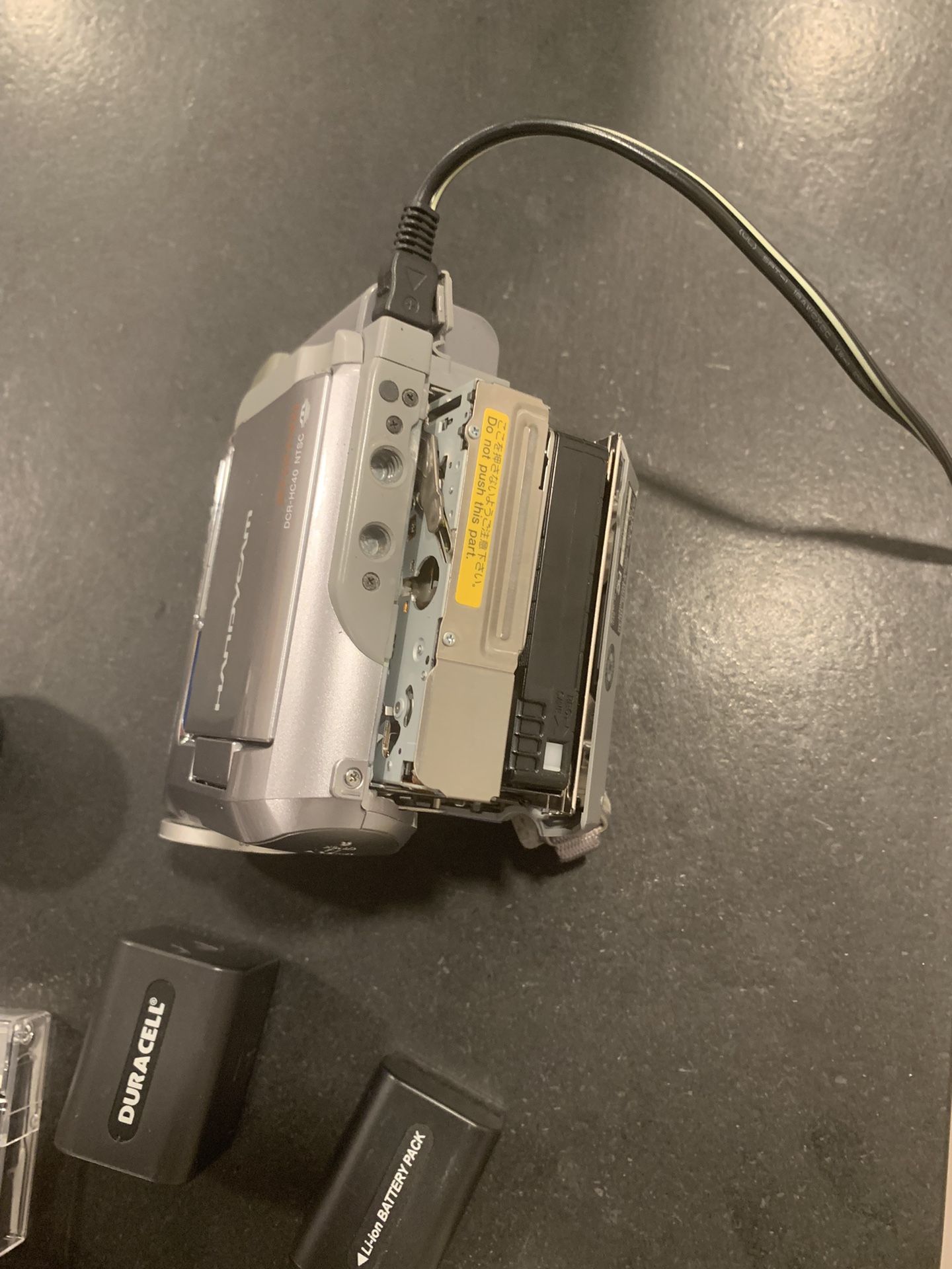 Sony Handycam DCR-HC40 Mini DV Camcorder + HD Lens + Memory Card+ ...