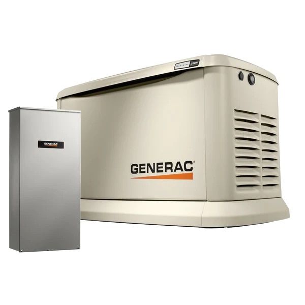 Generac Guardian 24kW Whole Home Backup Generator with 200A Switch ...