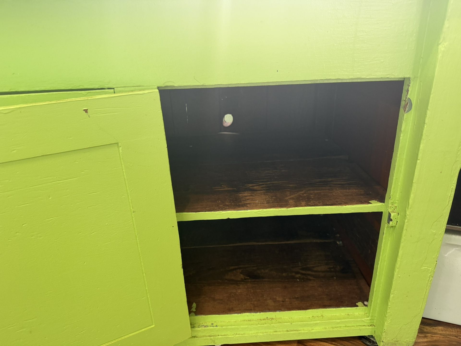 Green Wood Heavy Kitchen Cabinet for Sale in Washougal, WA - OfferUp