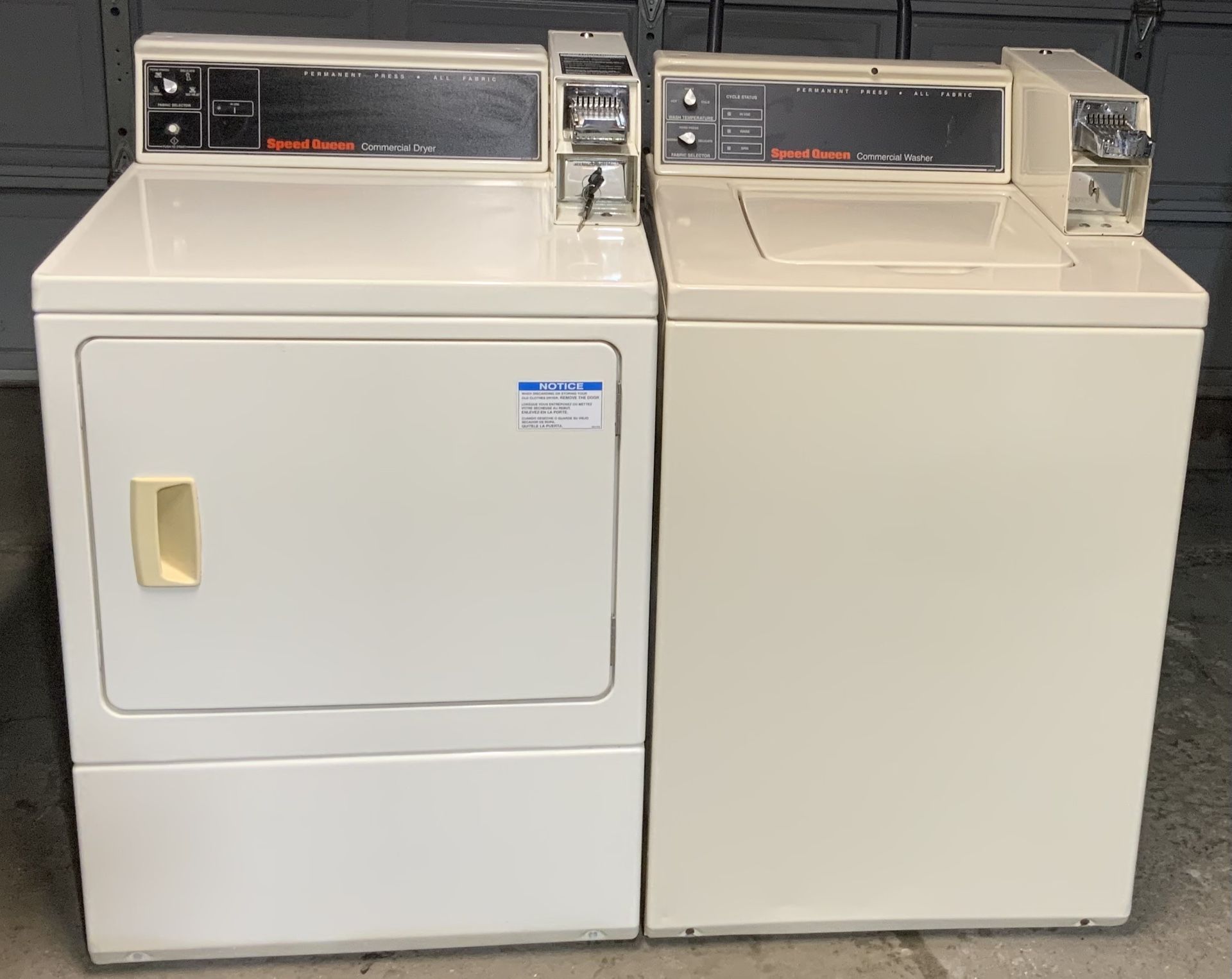 COIN OPERATED WASHER & DRYER SPEED QUEEN for Sale in Chicago, IL - OfferUp