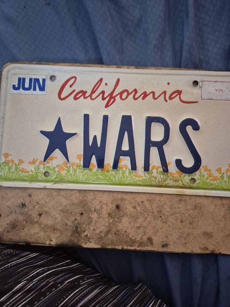 License Plate. for Sale in Riverside, CA - OfferUp