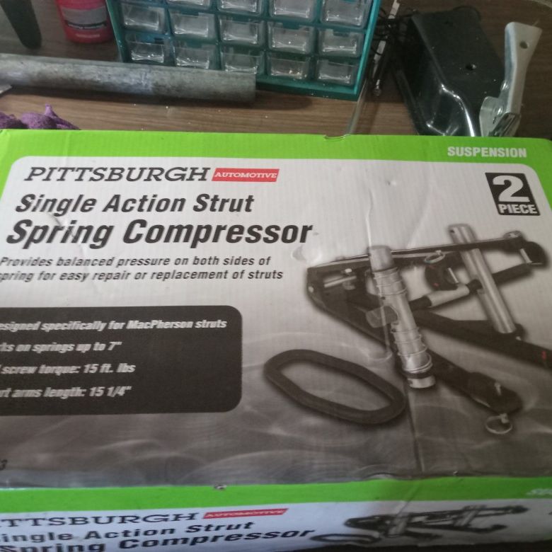 Pittsburgh single action strut spring compressor store
