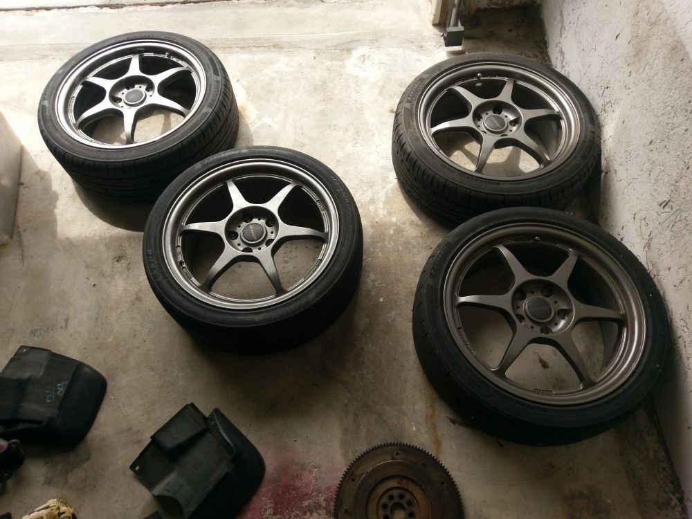 Buddy Club P1 SF Light Weight Racing Wheels 17 x 7 for Sale in Pembroke ...