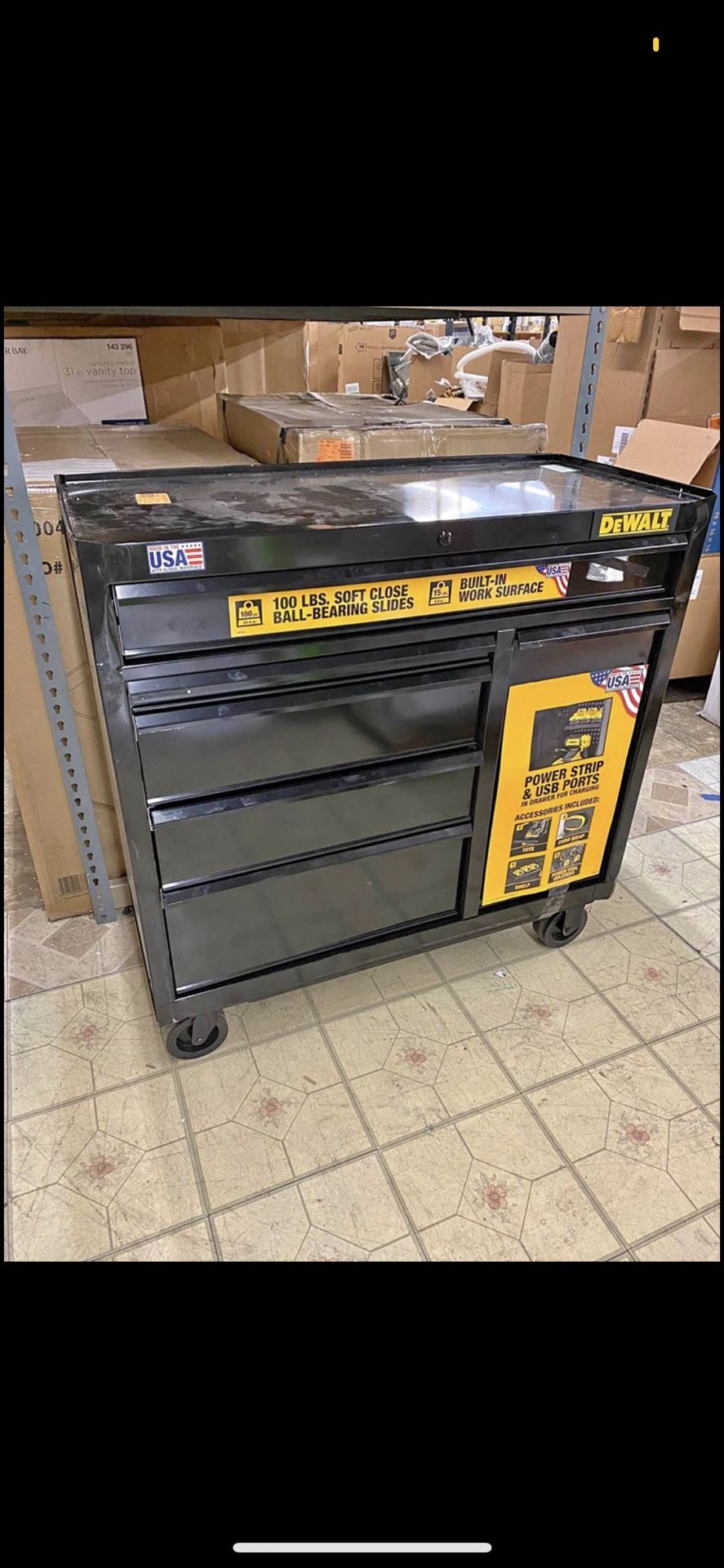 DEWALT 41 in. 5-Drawer Roller Cabinet Tool Chest for Sale in South El ...