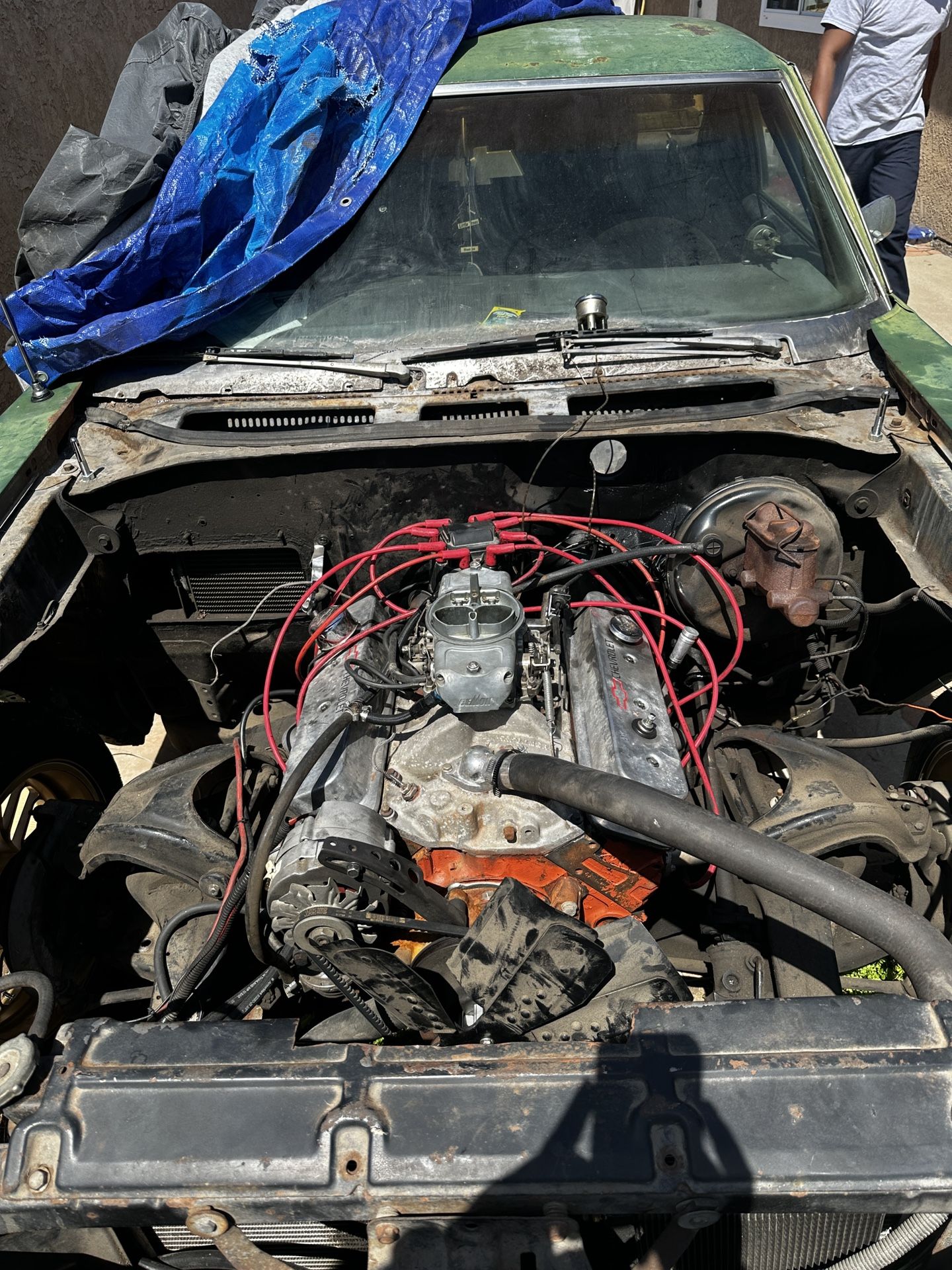 SBC 357 ENGINE AND TRANS for Sale in Windsor Hills, CA - OfferUp