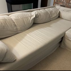 IKEA BOMSUND Couch In Beige Without Ottoman for Sale in Littleton CO OfferUp