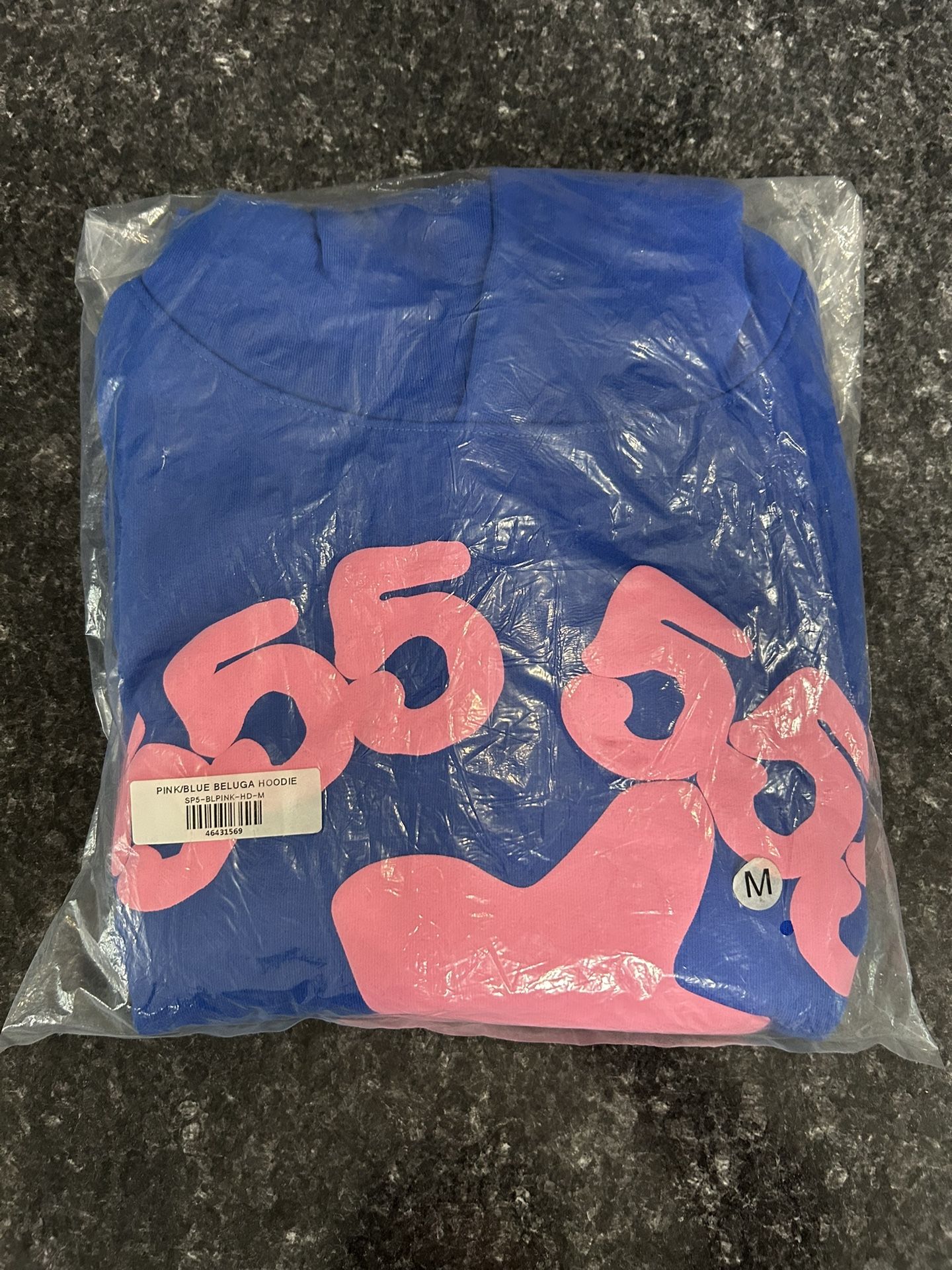 Blue And Pink 555 Sp5der Hoodie for Sale in Elgin, IL - OfferUp
