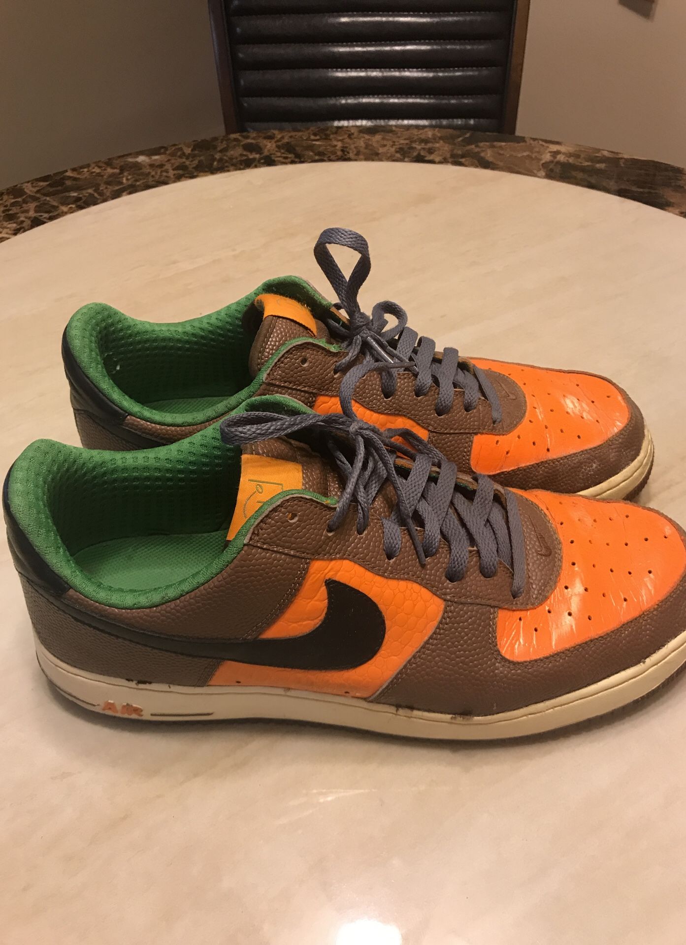 RARE 2006 NIKE AIR FORCE 1 SUPER BOWL 2096 COLLECTABLE SHOES MENS SIZE ...