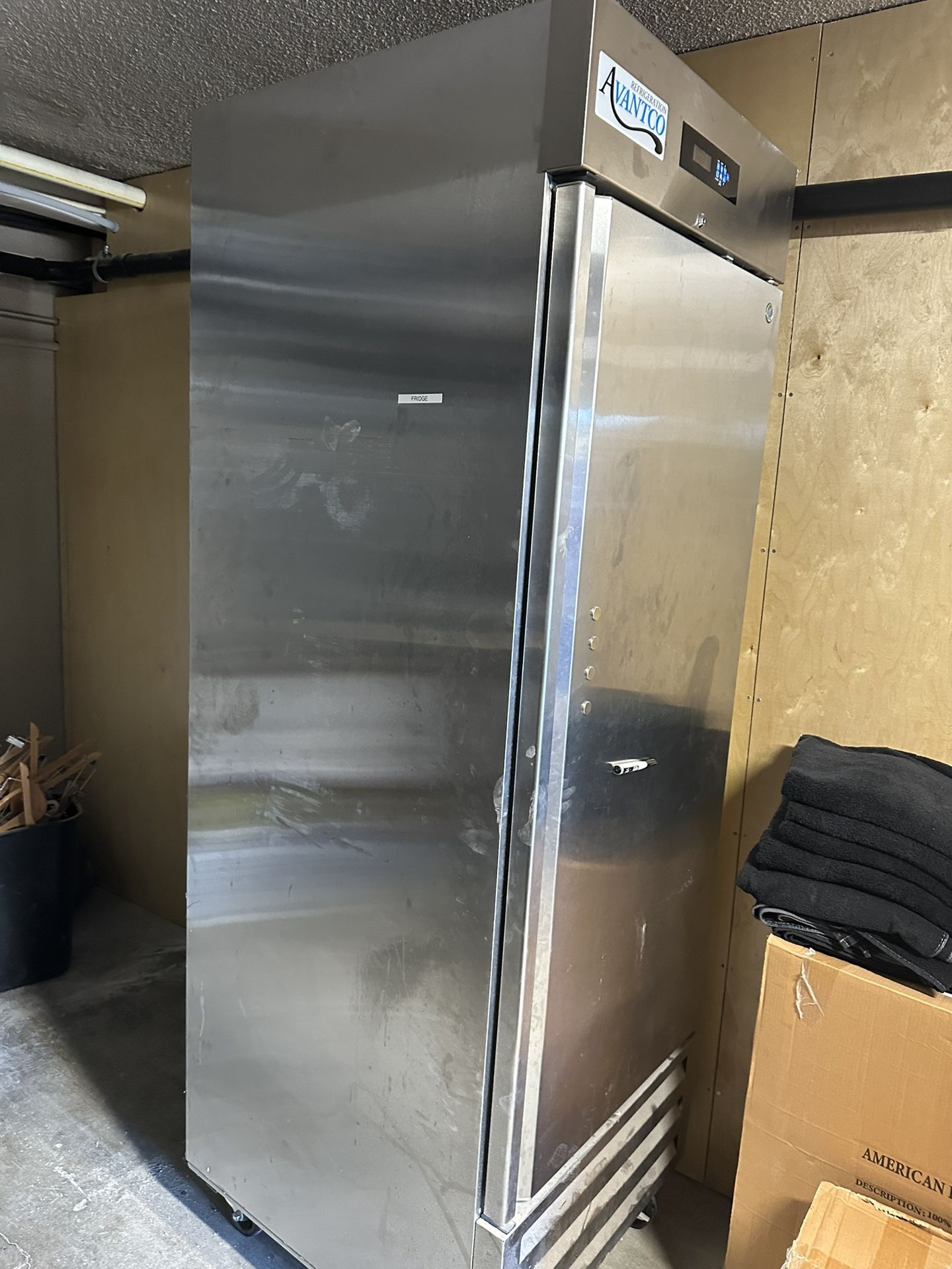 Avantco Commercial Stainless Steel Reach-In Refrigerator – Works Great ...