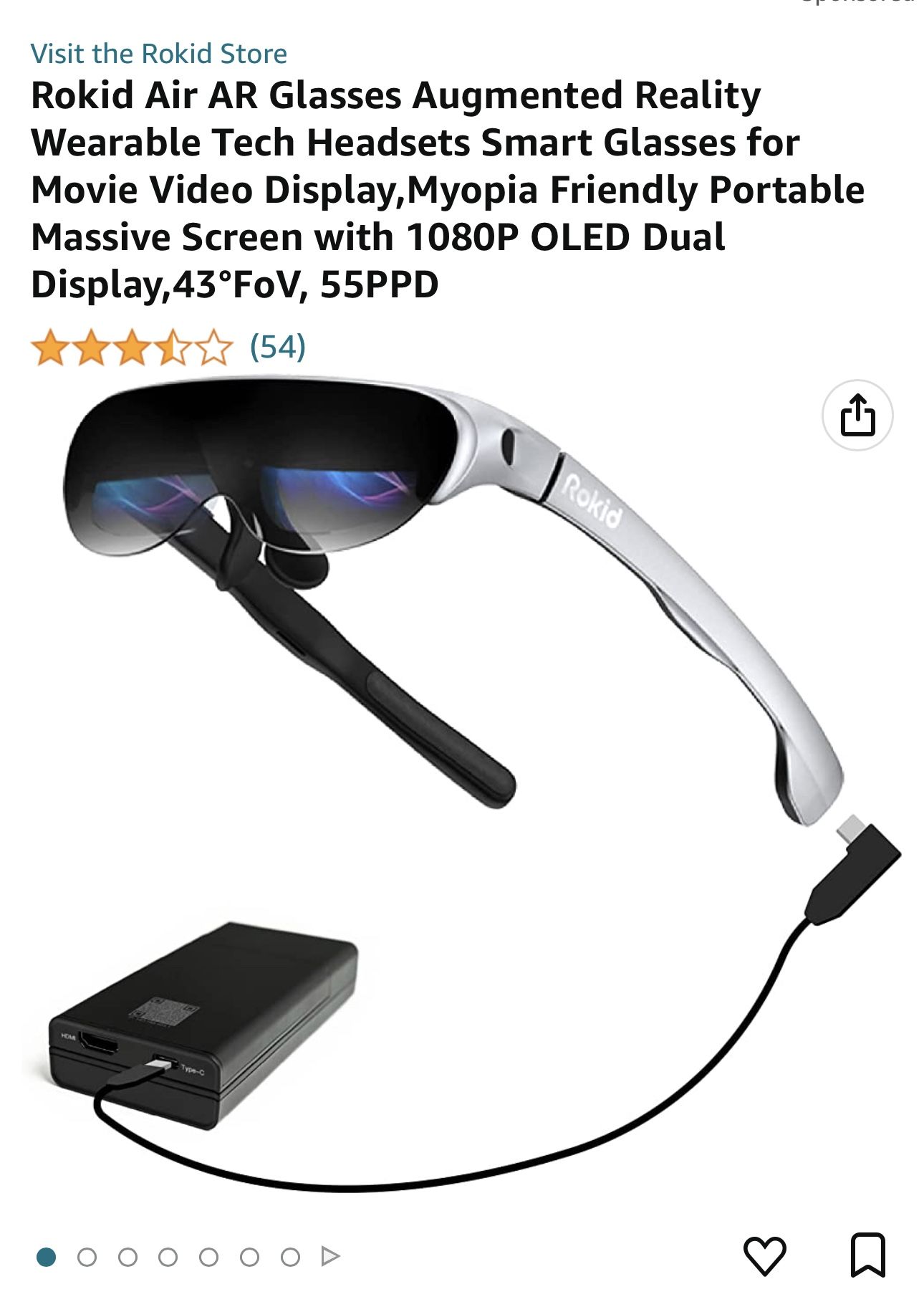 Rokid Air Vr Headset Brand New Sealed for Sale in Covina, CA - OfferUp