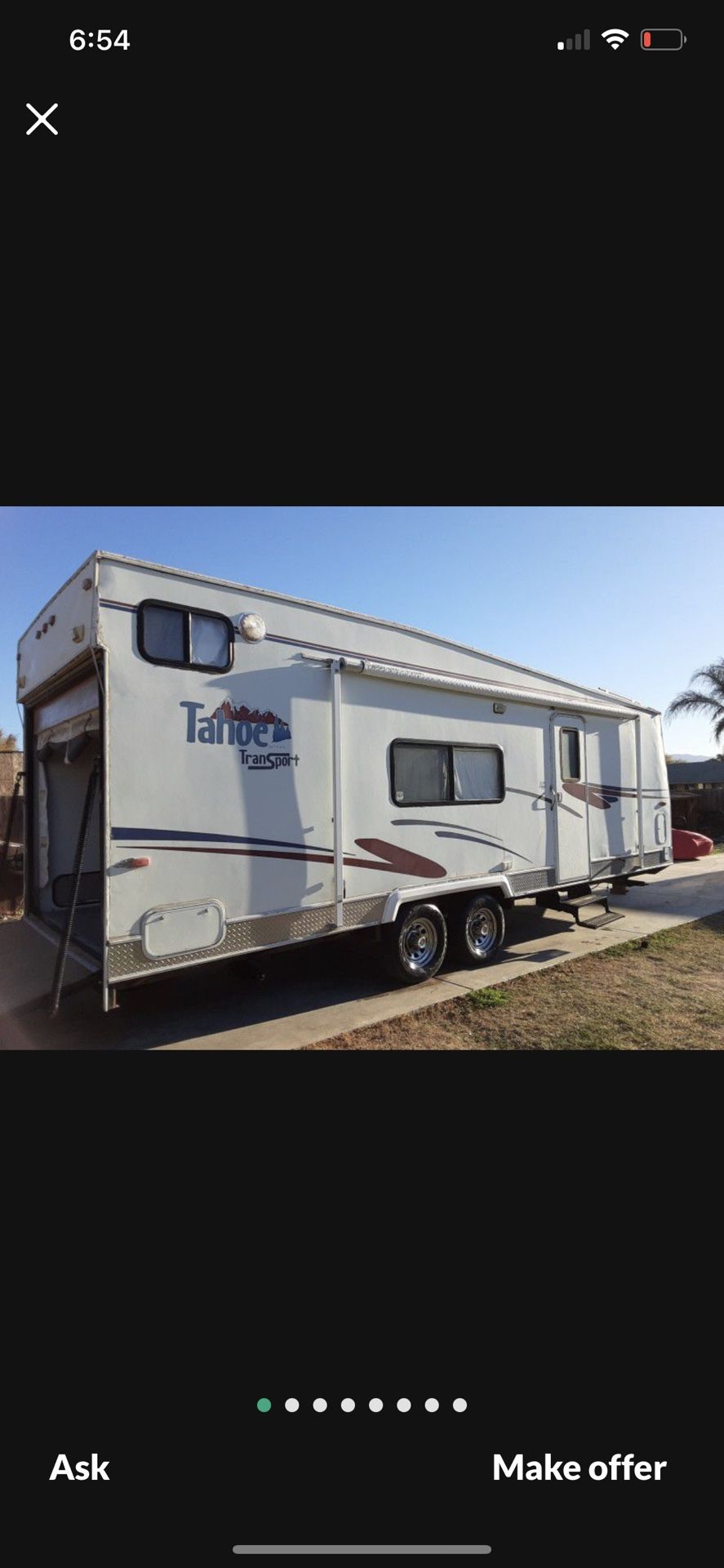 2005 Thor Transport Toy Hauler Toyhauler Super Clean 14 Ft Garage ...