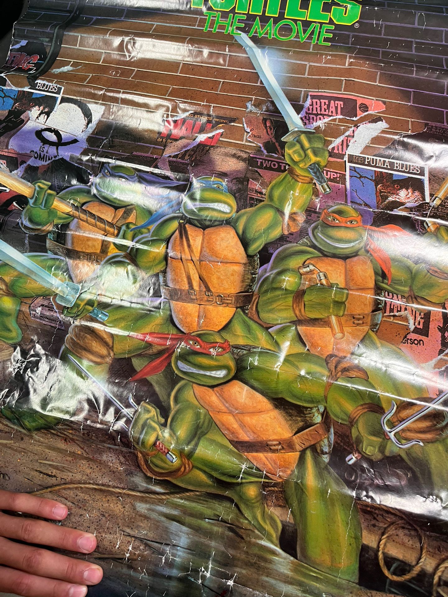 Teenage Mutant Ninja Turtles Poster 1989