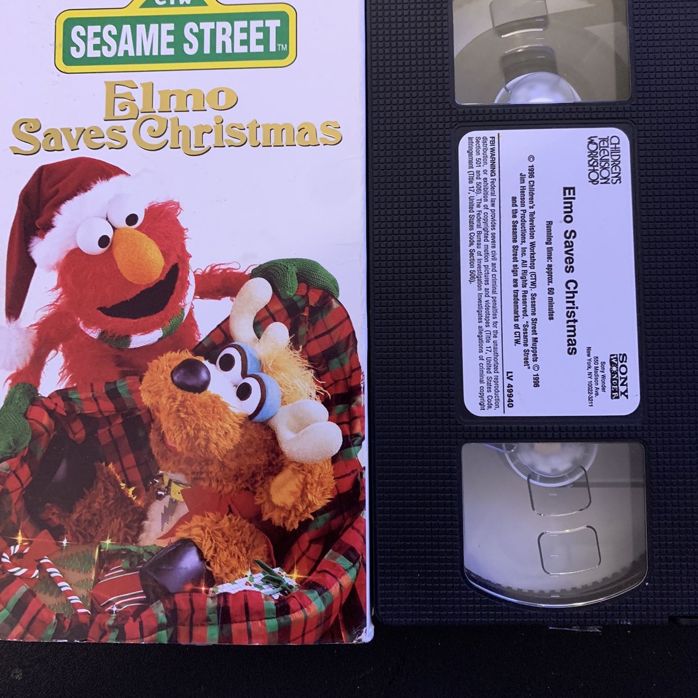 Sony Wonder Sesame Street Vhs