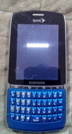 Samsung Qwerty Keyboard Phones