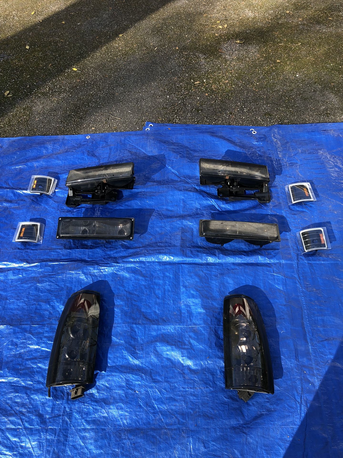 OBS Smoked Headlights And LED Smoked Tail Lights For Sale In