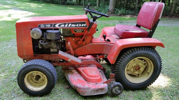Gilson Garden Tractor | Fasci Garden
