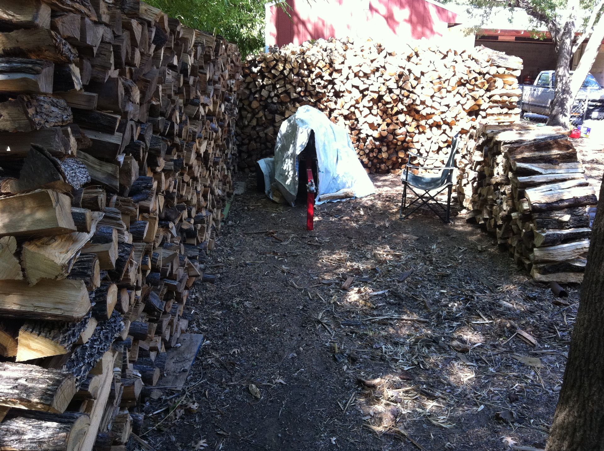 Firewood and firewood racks Hurst euless bedford and mid cities for ...