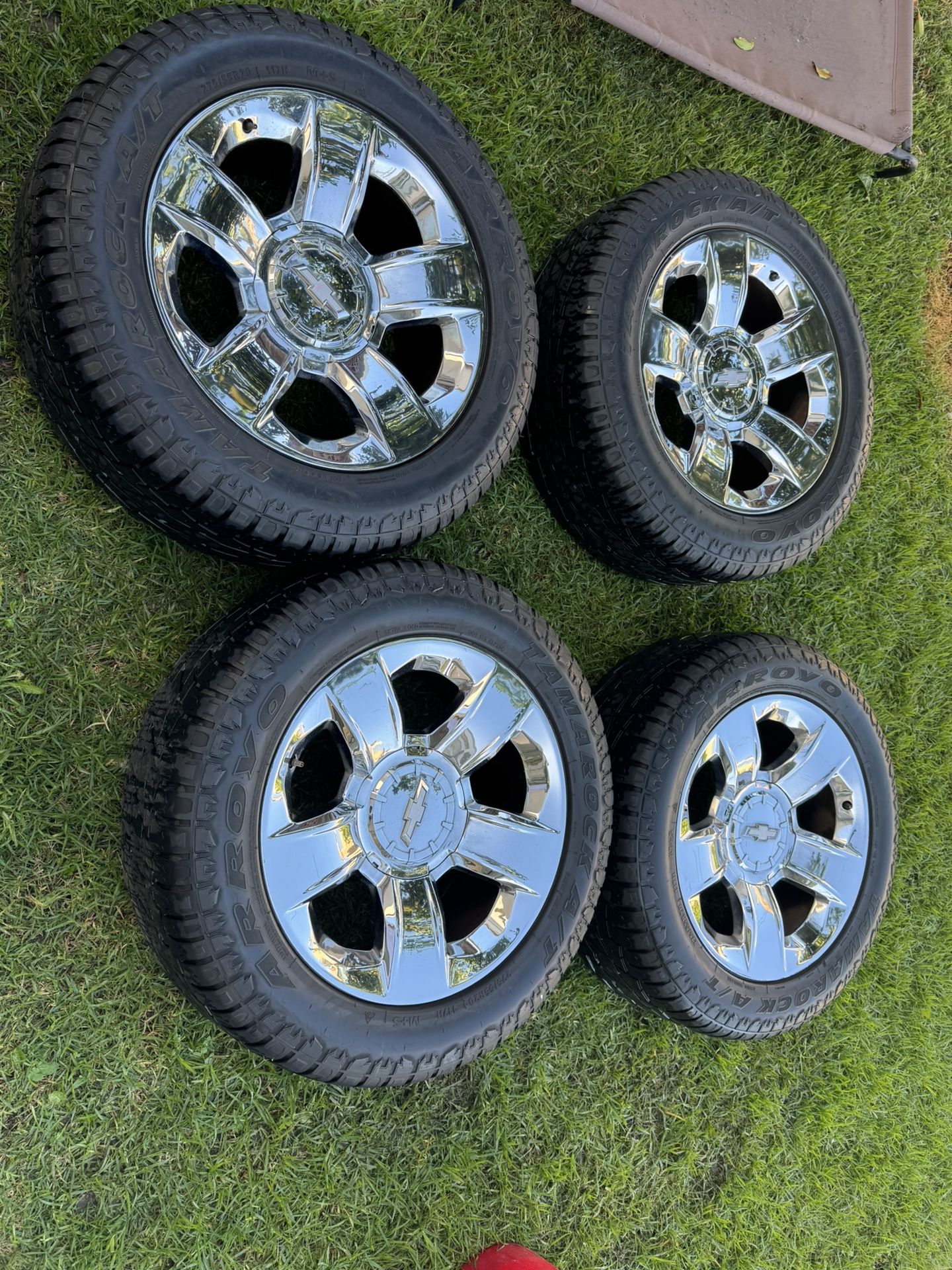 Silverado Chrome Stock Wheels And Tires for Sale in Carson, CA - OfferUp