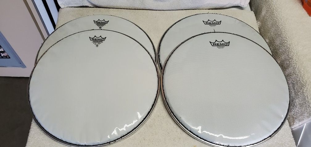 Remo 14" White Max Marching Snare Heads (USED) for Sale in Orange, CA ...