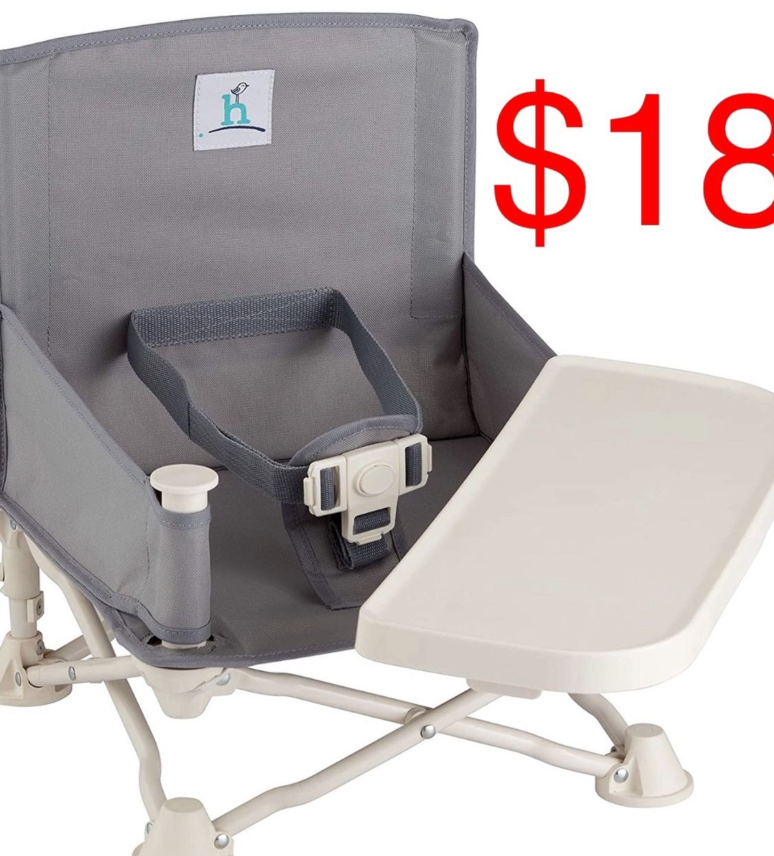 hiccapop Omniboost Travel Booster Seat with Tray for Baby | Folding ...