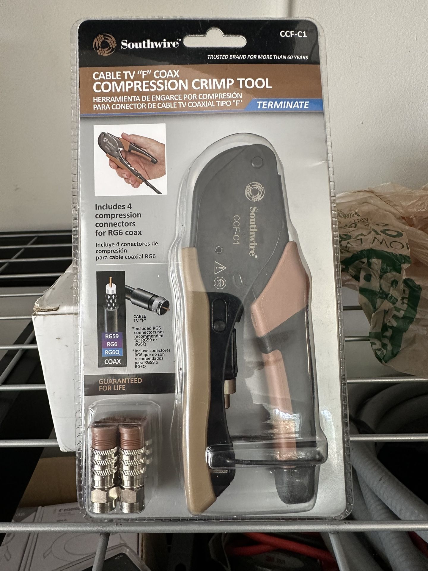 Southwire Coax Cable Crimping Tool for Sale in Delray Beach, FL - OfferUp