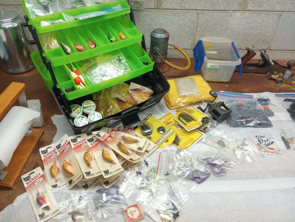 Fishing Tackle And 3 All-star Rods New for Sale in Louisville, KY - OfferUp