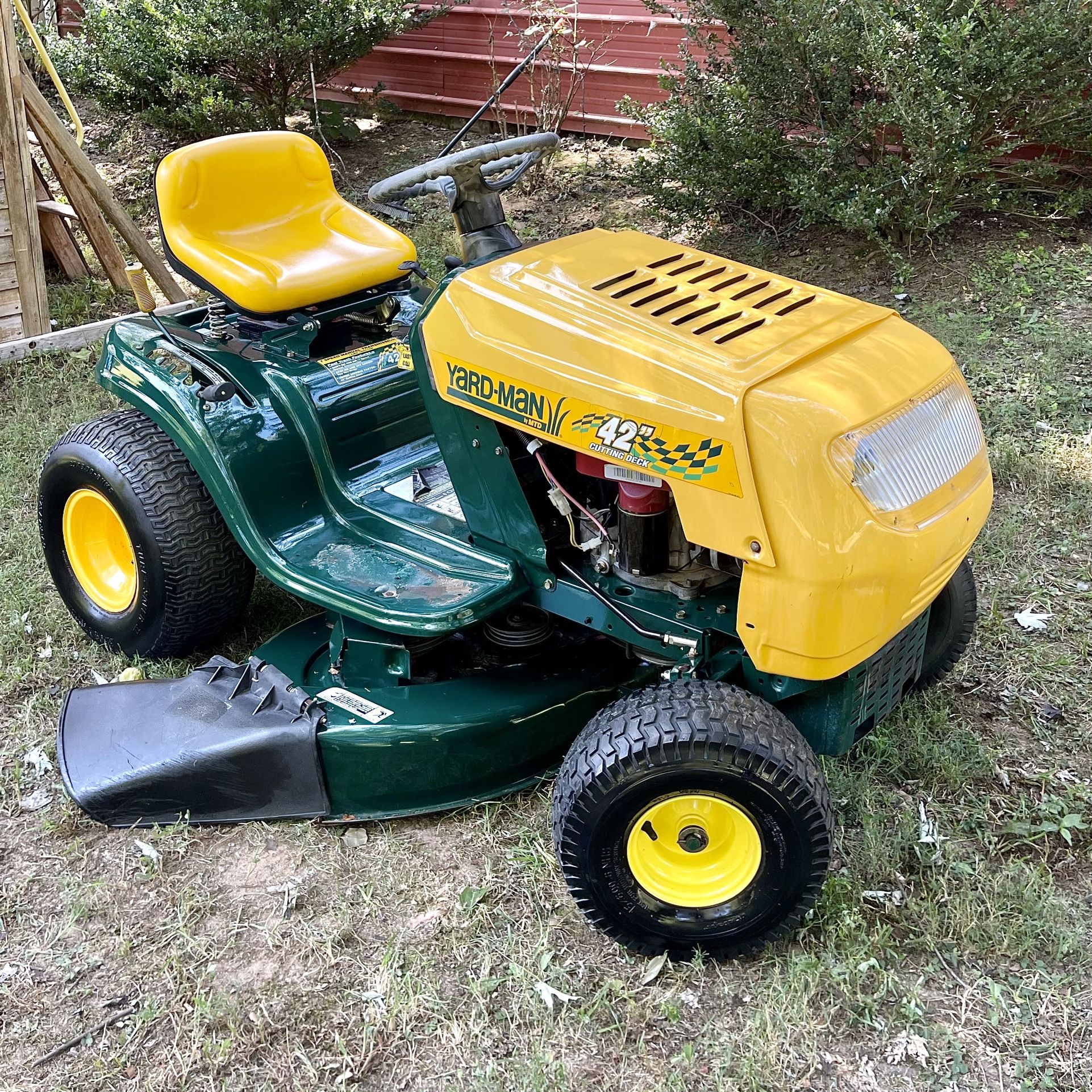 Yard man Riding Lawn Mower for Sale in Dacula, GA - OfferUp
