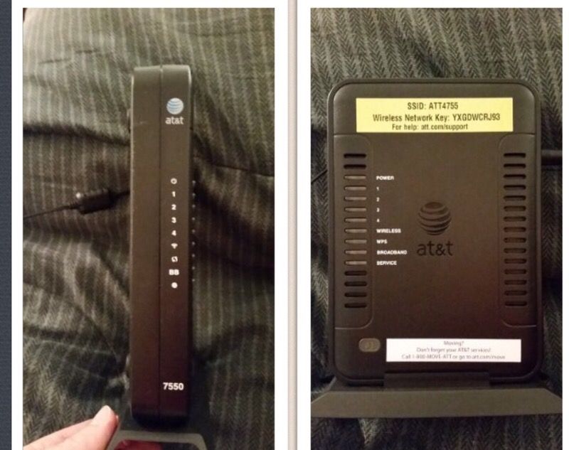Netgear 7550 Modem Router Netgear 7550 Modem Router