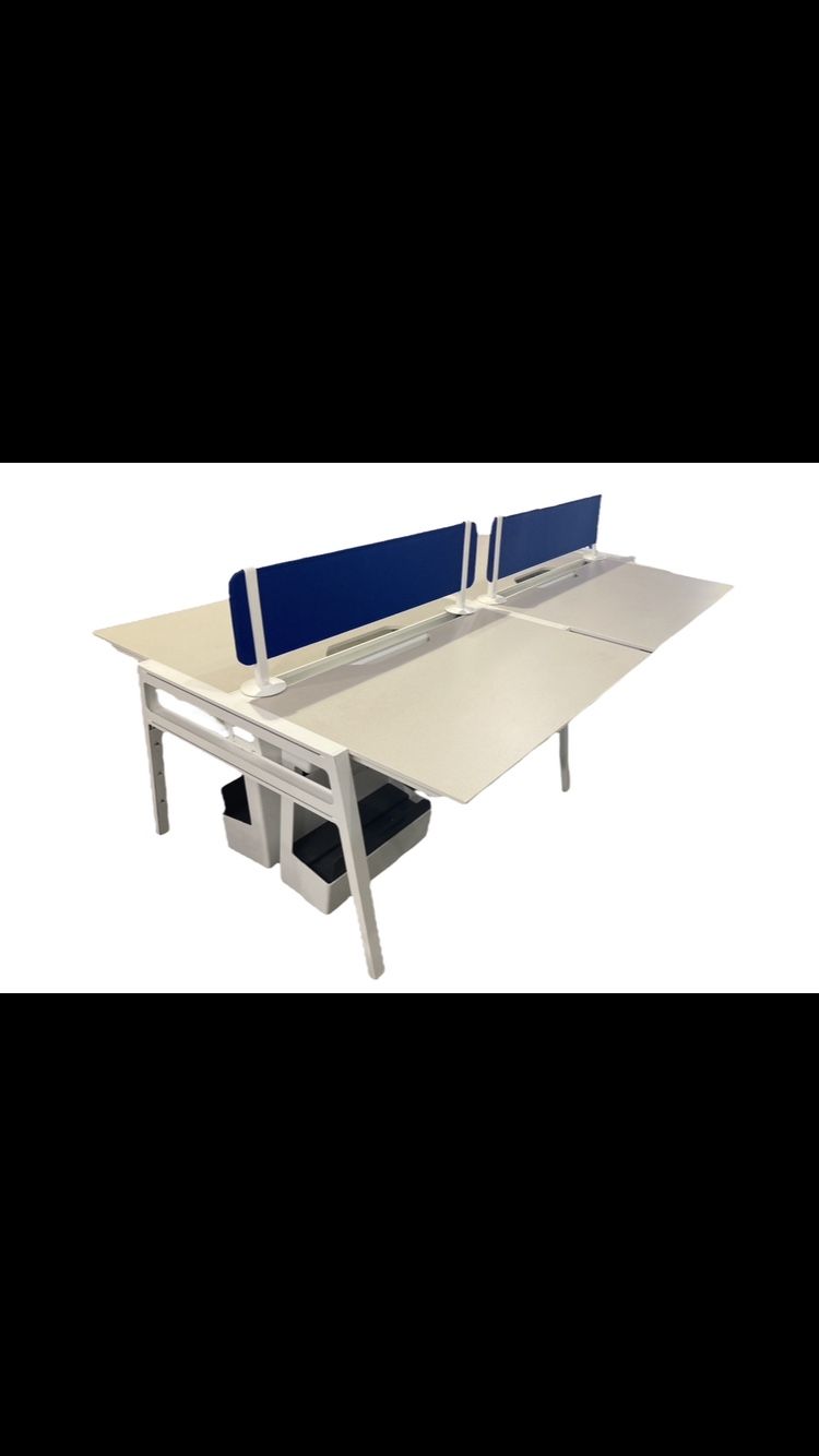 Steelcase Turnstone Bivi Benching System For Four for Sale in Miami, FL ...