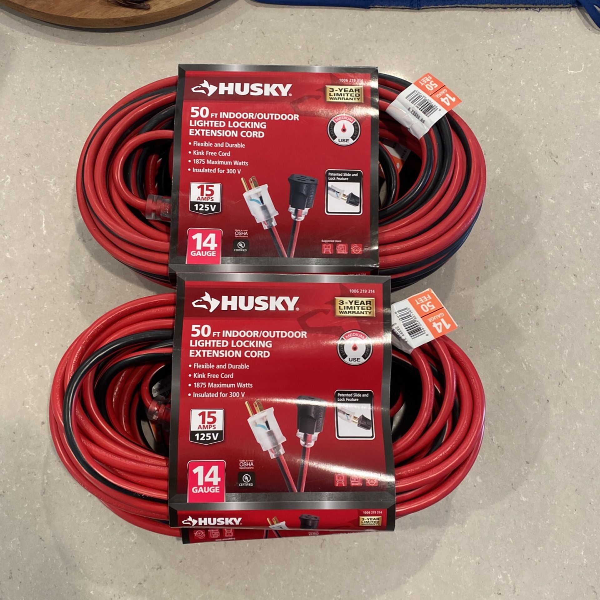 Husky 50 Ft Extension Cordnull