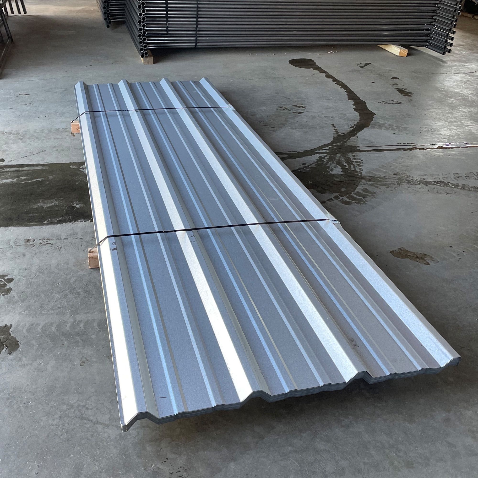 12ft Roof PBR Metal Panels - Galvanized Roofing Shed Barn Cover ...