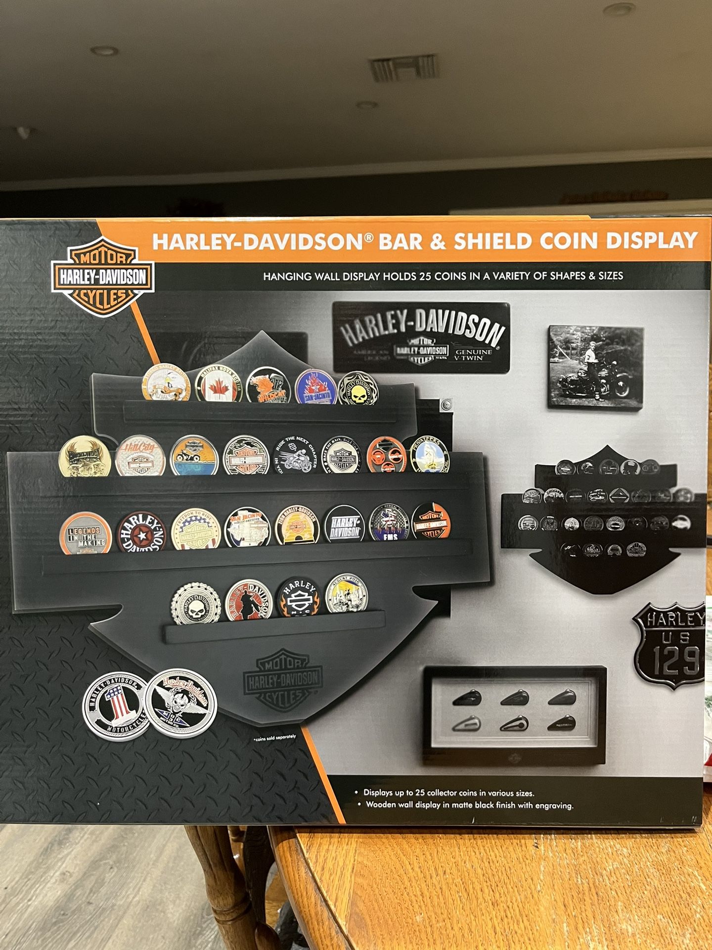 HARLEY-DAVIDSON BAR & SHIELD COIN DISPLAY for Sale in Costa Mesa, CA ...