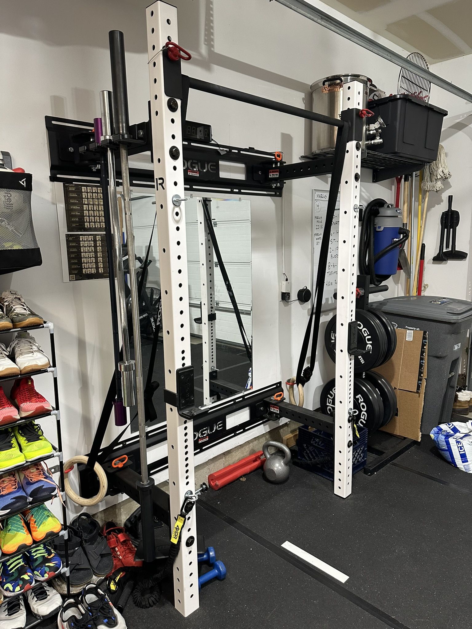Rogue Monster Lite Folding Wall Rack And Bench for Sale in Hillsboro ...